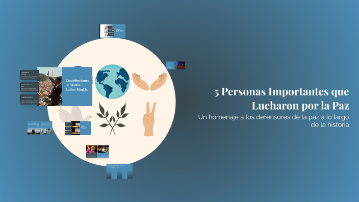 5 Personas Importantes que Lucharon por la Paz by Edgar Roman on Prezi