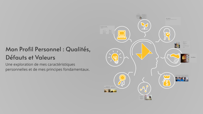 Mon Profil Personnel : Qualités, Défauts et Valeurs by Manel Dormok on ...