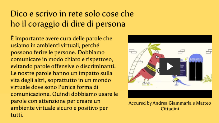 parole ostili in rete by Leonardo Talamonti on Prezi
