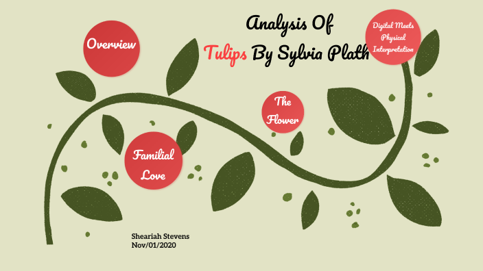 Analysis Of Tulips By Sylvia Plath by Sheariah Stevens on Prezi