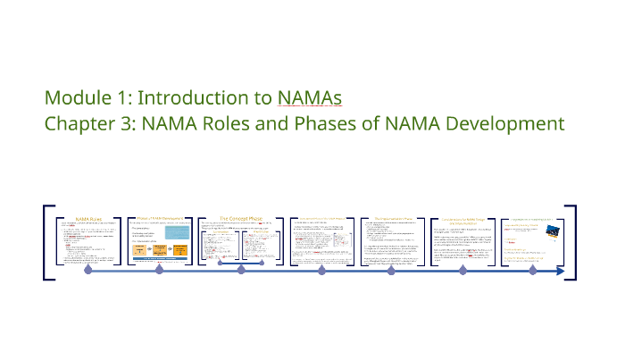 NAMA e-learning CH3 - NAMA Roleas and Phases of NAMA Development by ...