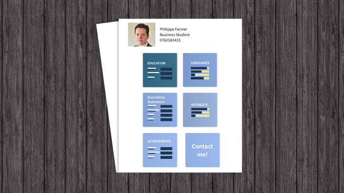 cv video anglais by philippe farnier on Prezi