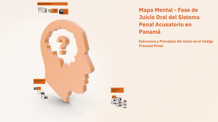 Mapa Mental - Fase de Juicio Oral del Sistema Penal Acusatorio en ...
