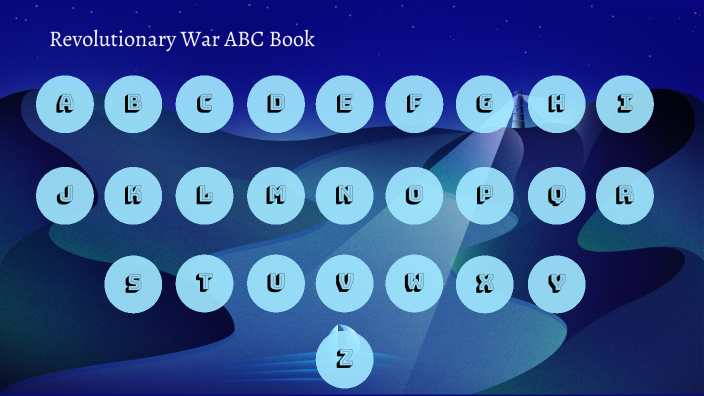 Revolutionary War ABC Book by Taylor Klein on Prezi