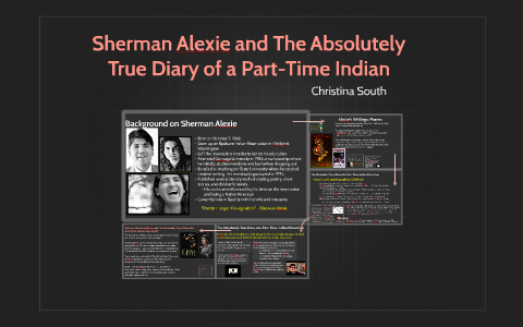 Sherman Alexie and the Absolutely True Diary of a Part Time Indian by ...