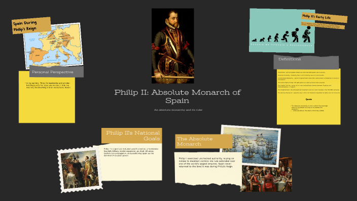 Philip II: Absolute Monarch of Spain by Jex Gerringer on Prezi