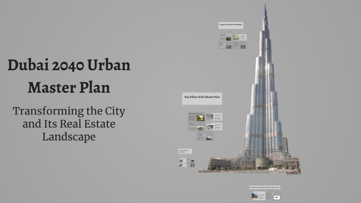 Dubai 2040 Urban Master Plan by amina daudova on Prezi