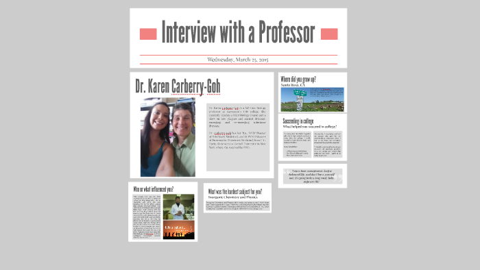 Interview with Dr. Carberry-Goh by Alyssa Stafford on Prezi