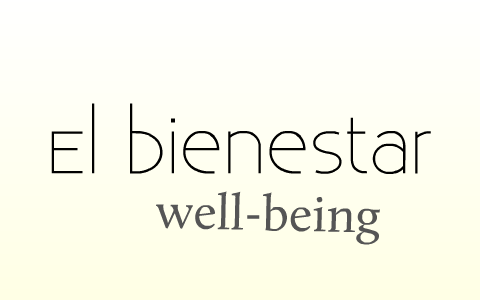 El bienestar Chapter 6 Vocabulary 1 by Sarah McDermott on Prezi