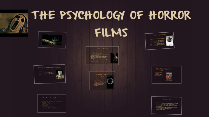 THE PSYCHOLOGY OF HORROR FILMS by Kaitlyn Luo on Prezi