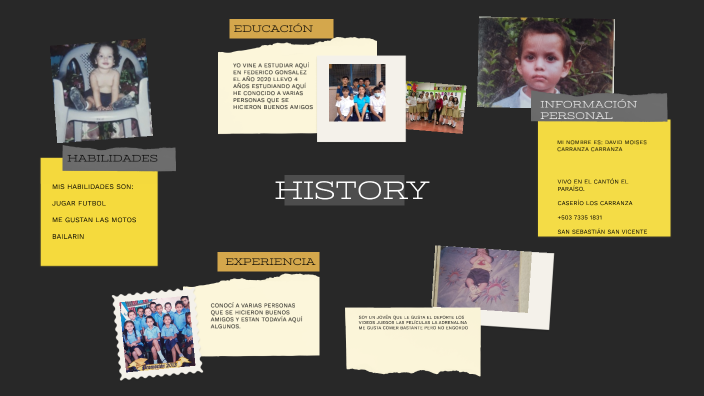 información personal by David Moisés Carranza on Prezi