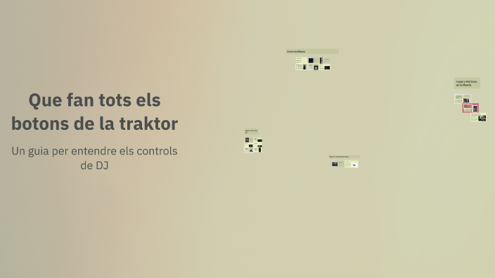 Que fan tots els botons de la traktor by Roger AG VA on Prezi