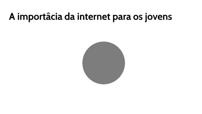 A importância da internet para os jovens. by Francisco Said Dias Ramos ...