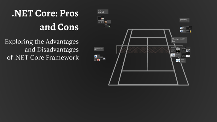 .NET Core: Pros and Cons by Nishi Sharma on Prezi