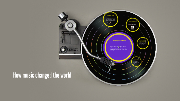 How music changed the world by on Prezi