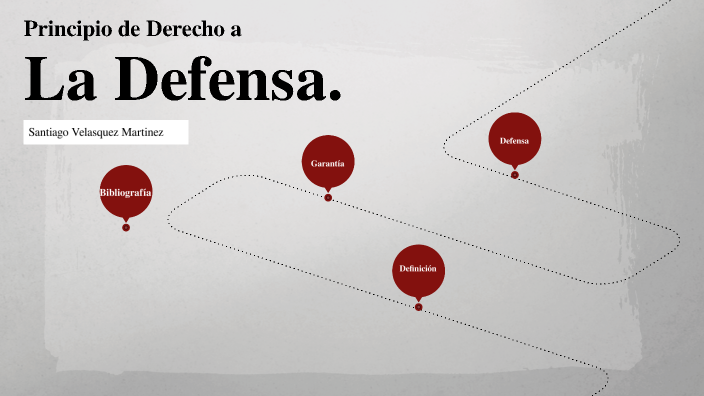 Derecho a la defensa by santiago velasquez martinez on Prezi