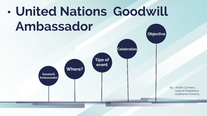 United Nations Goodwill Ambassadors by Gabriel Medeiros on Prezi