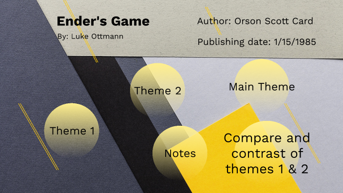 Ender's Game by Luke Ottmann on Prezi