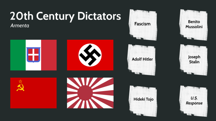 20th Century Dictators by Gabriella Armenta on Prezi