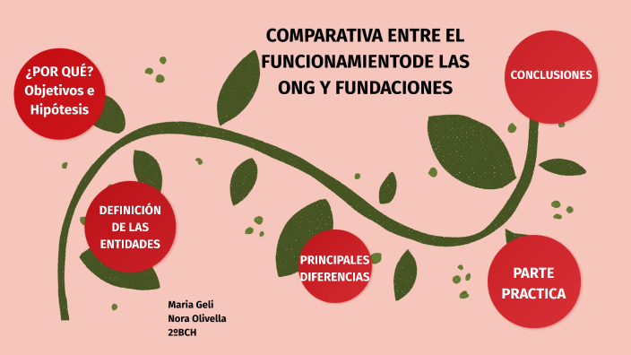 DIFERENCIAS ENTRE ONG Y FUNDACIÓN by Nora Olivella Rodriguez on Prezi