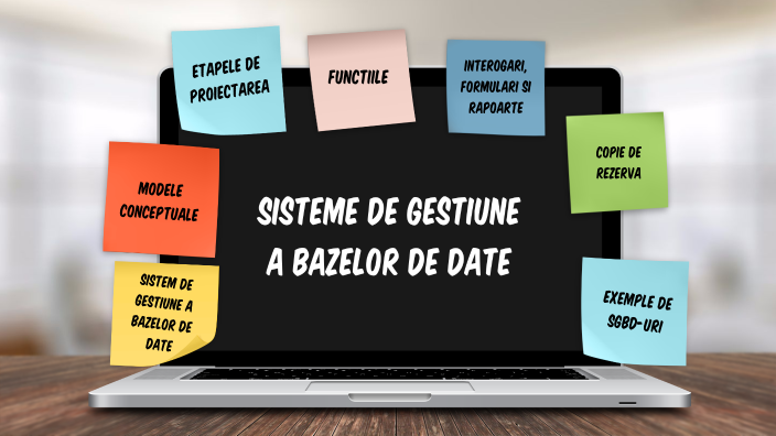 Sistem de gestiune a bazelor de date by Cristina Frumusachi on Prezi