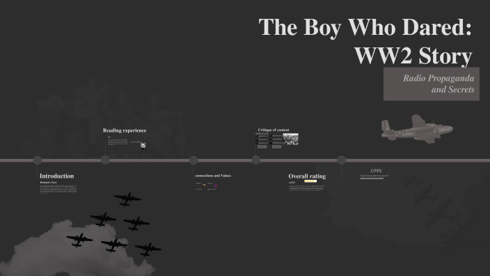 The Boy Who Dared: WW2 Story by Taeler Glennie on Prezi