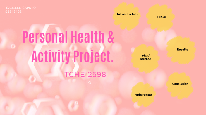 Personal Health & Activity Project by Isabelle Caputo on Prezi
