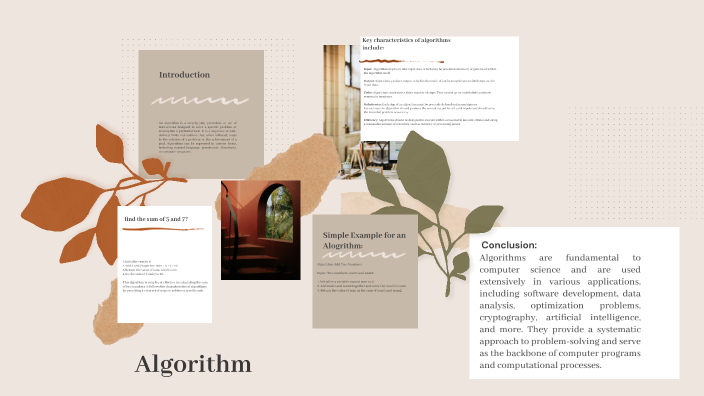 Algorithm ppt by itigi Tejashwini on Prezi