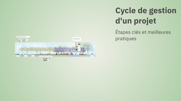 Cycle de gestion d'un projet by Isabel Davila on Prezi