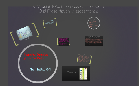 A map of identifying Polynesia and patterns of expansion by Tabbia ...