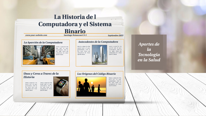Historia de la computadora y el sistema binario by santiago betancourt ...
