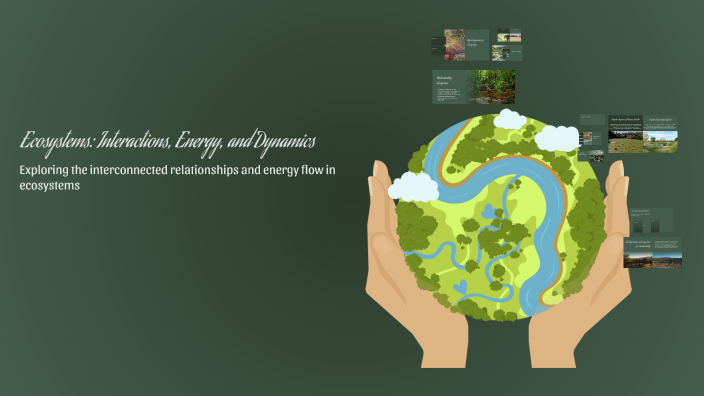 Ecosystems: Interactions, Energy, and Dynamics by Victor Montes Vasquez ...