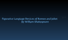 Figurative Language and Literary Devices of Romeo and Juliet by James ...