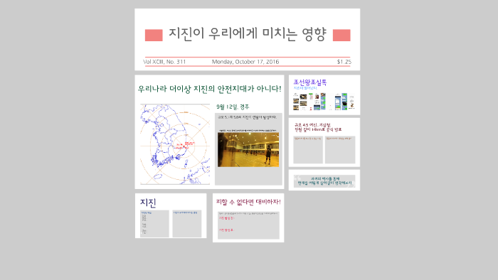 지진이 우리에게 미치는 영향 by suji jang on Prezi