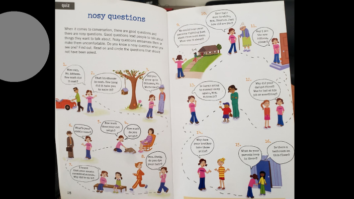 Nosy Questions by Catherine Azzara on Prezi
