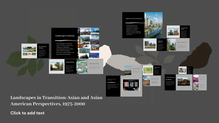Landscapes in Transition: Asian and Asian American Perspectives, 1975 ...