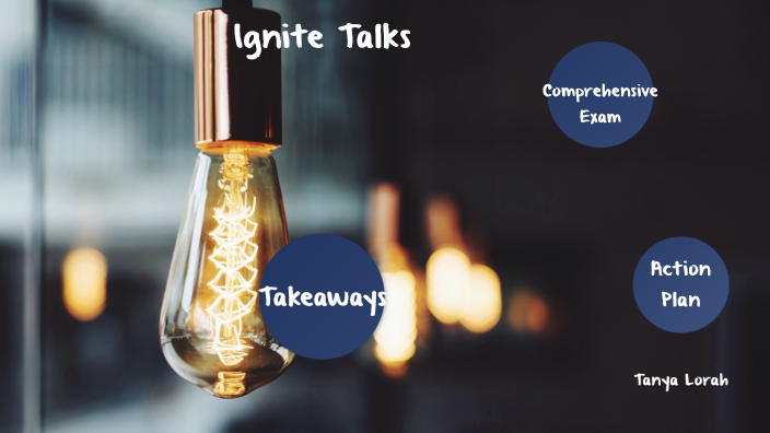 Ignite Talks Presentation by Tanya Lorah on Prezi