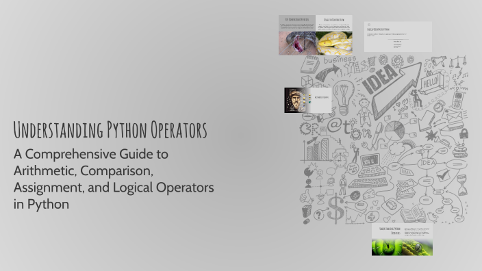 Understanding Python Operators by Muhammad Azeem on Prezi