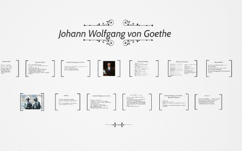 Johann Wolfgang von Goethe by sarah koks on Prezi