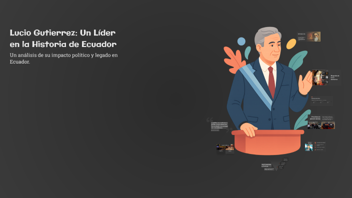 Lucio Gutierrez: Un Líder en la Historia de Ecuador by Edwin Calpa on Prezi