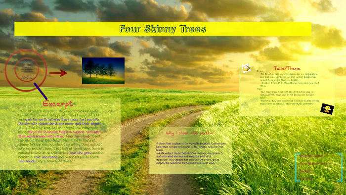 Four Skinny Trees by Khushbu Shah on Prezi