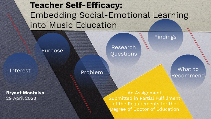 SEL + Music Teacher Self-Efficacy by Bryant Montalvo on Prezi