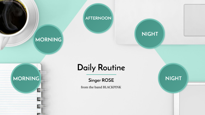 Daily Routine - Rose BLACKPINK by Gilberto Carlos de Morais on Prezi