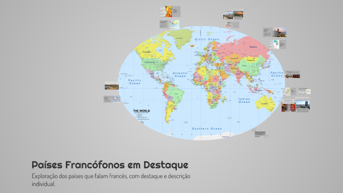 Países Francófonos em Destaque by António José Velez Leal PROFESSOR(A ...