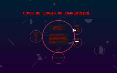 tipos de lineas de transmision by on Prezi