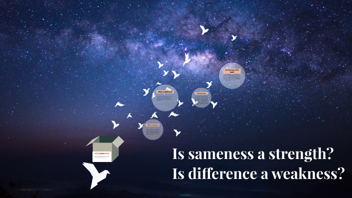 Is sameness a strength? Is difference a weakness? by Abdulaziz Al ...