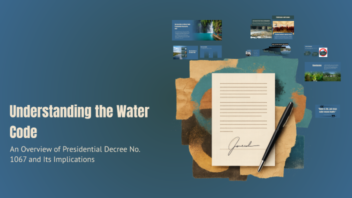 Understanding the Water Code by qads adges on Prezi