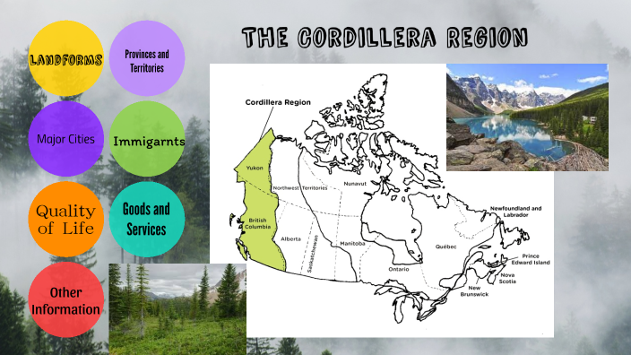 The Cordillera Region of Canada. Presented By Marz. by Marzuki Reyes on ...