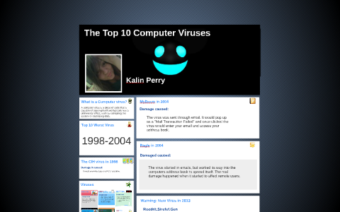 The Top 10 Computer Viruses by on Prezi
