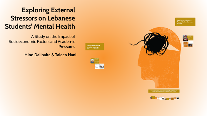 Exploring External Stressors on Lebanese Students' Mental Health by ...